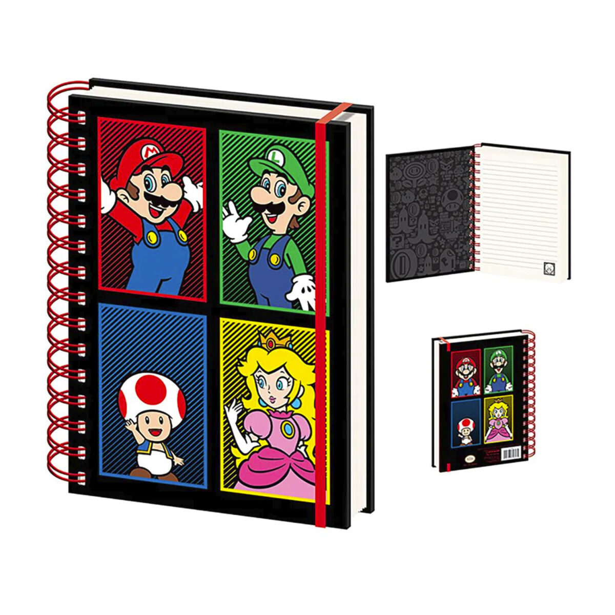 LIBRETA ANILLADA SUPER MARIO BROS – Mundo Comics