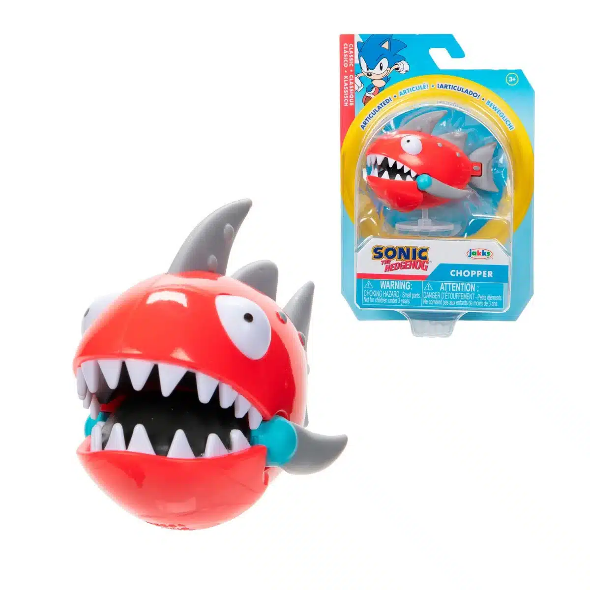 FIGURA SONIC : CHOPPER 5 CMS – Mundo Comics