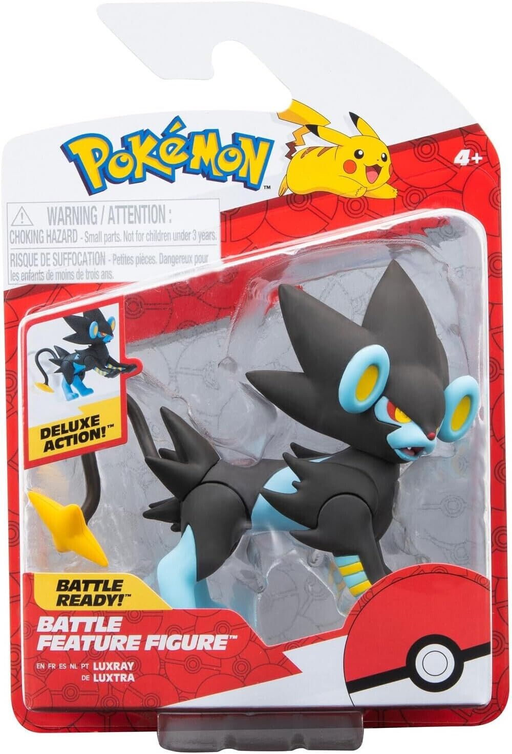POKEMON : FIGURA 11 CMS : LUXRAY – Mundo Comics